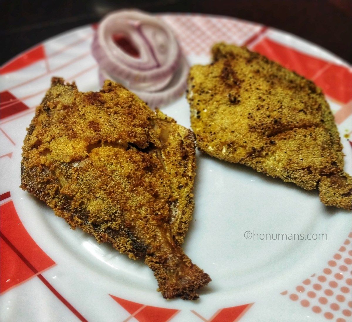 Pomfret Rava Fry – remembering Bangalore days – Honumans